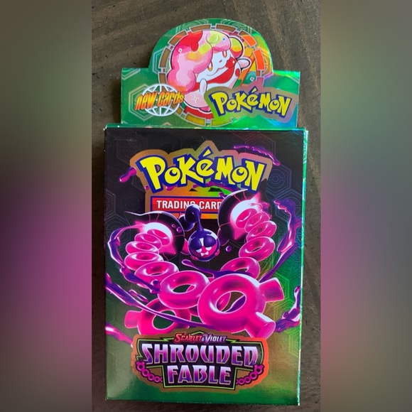 Pokemon | Toys | Pokemon 3 Trading Game Cards Shrouded Fable Green And ...